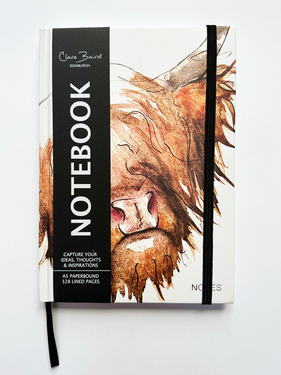 Highland Cow Notebook – Clare Baird