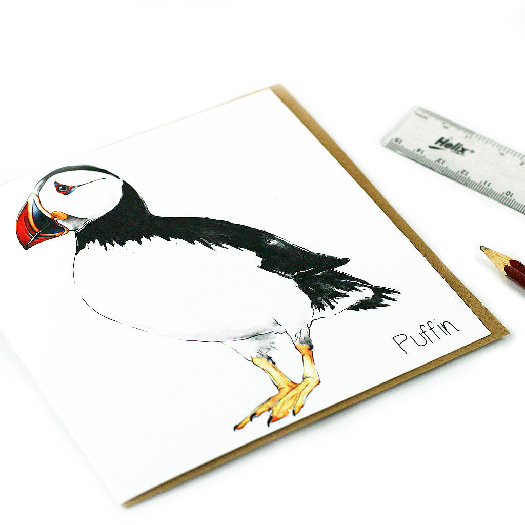 Puffin Card – Clare Baird